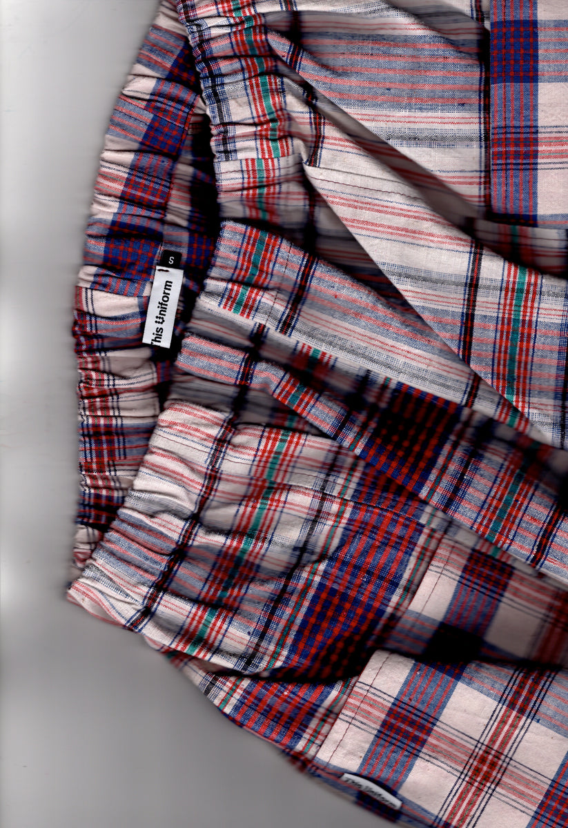 Multi Check Long Stripe Boxer Shorts – This Uniform