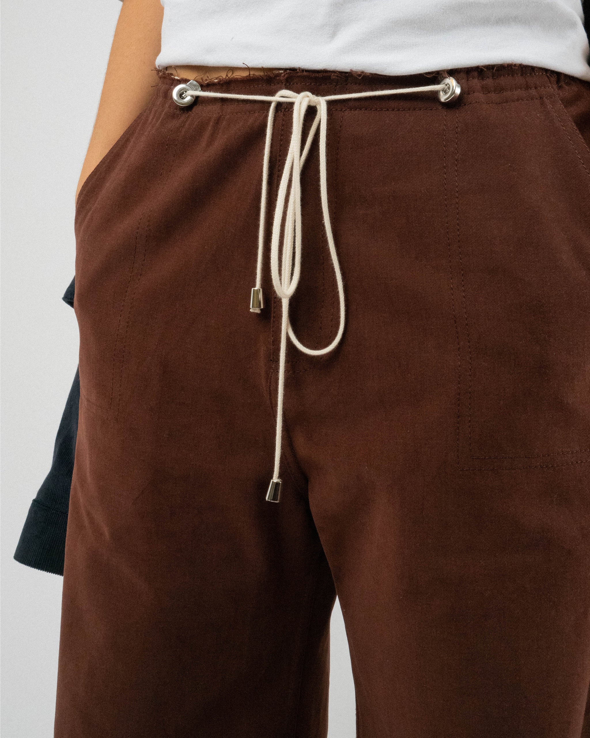 Chestnut Peachskin Trousers – This Uniform